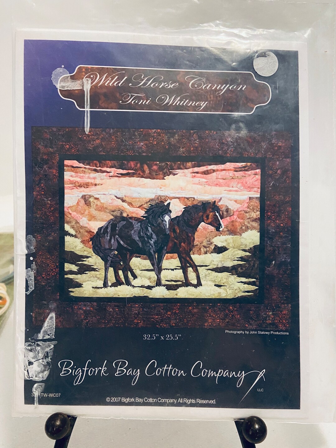 Toni Whitney- Wild Horse Canton Appliqué Quilt Pattern. Pattern Sealed ...