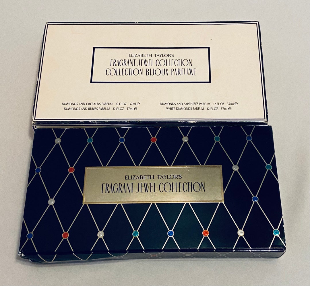 Elizabeth Taylor Fragrant Jewel Collection. Miniature Parfum Bottles ...