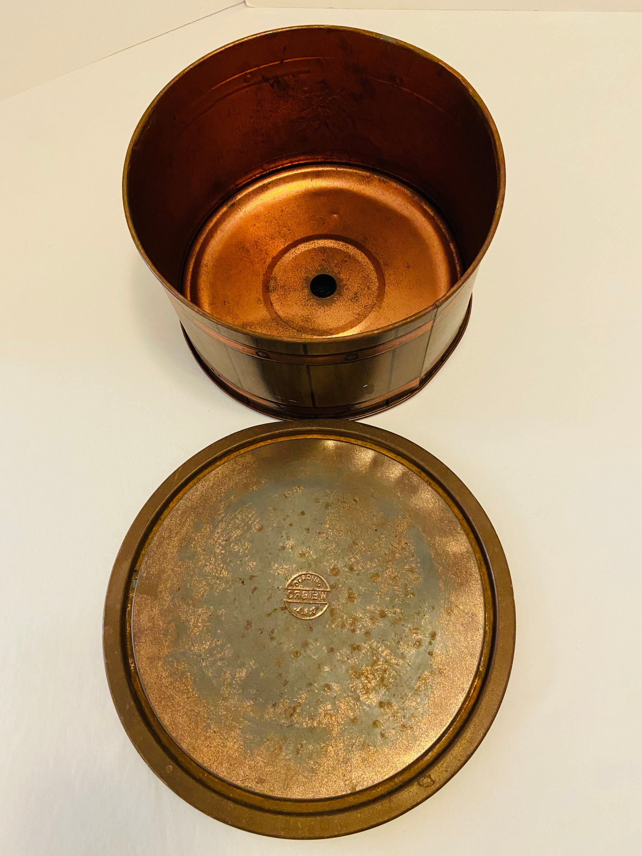 Chicago WEIBRO USA Copper / Aluminum Cake Cover With Eagle - Etsy