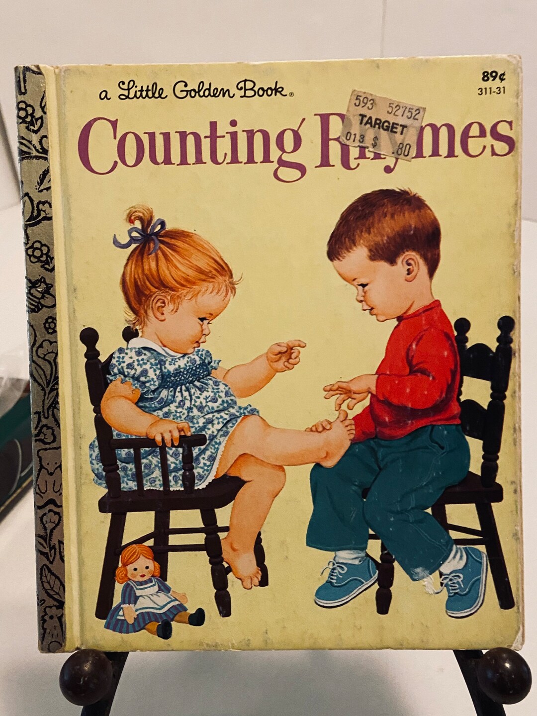 The Little Golden Book- Counting Rhymes Book. 1982. - Etsy