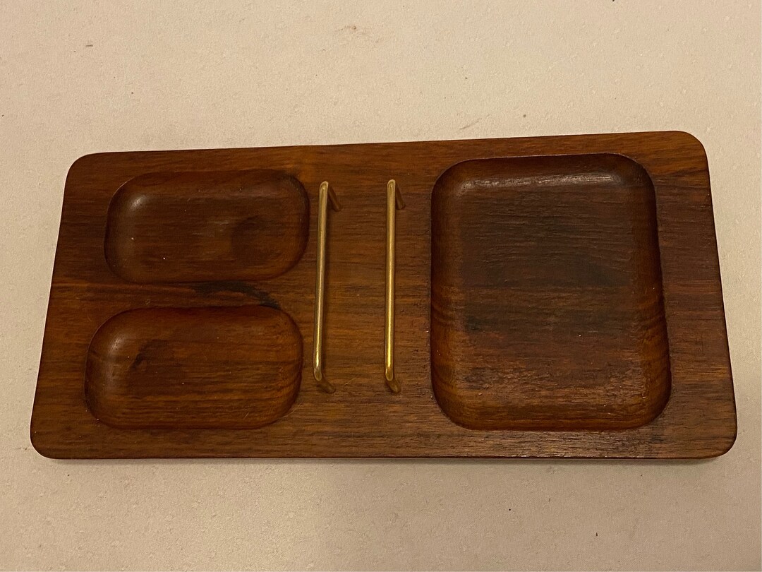 Wooden Desk Storage Valet Organizer. Perfect Storage for Daily ...
