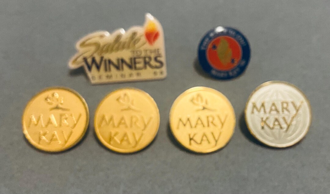 Mary Kay Pins From the 1990s, Collection of 6 Pins. - Etsy