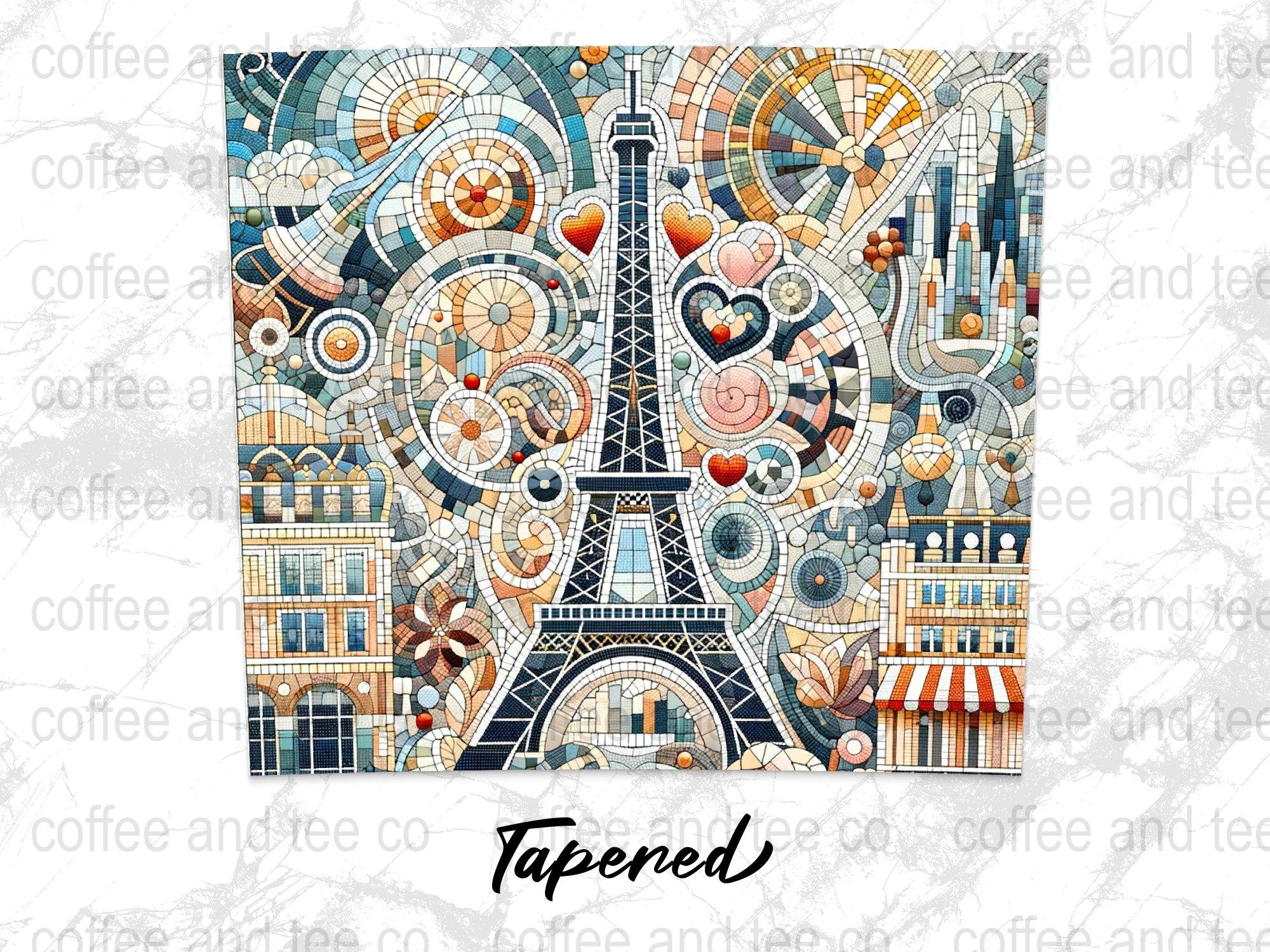 Paris Tumbler Wrap, Paris PNG, 20oz Tumbler Sublimation Wraps - Instant ...
