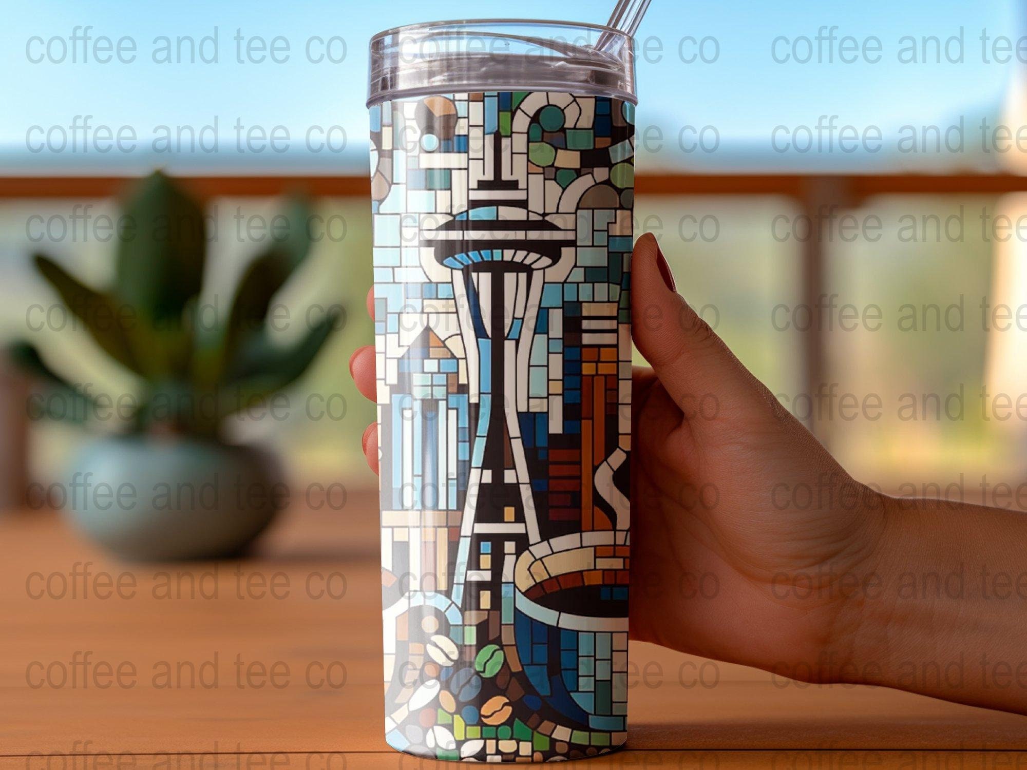 Seattle Tumbler Wrap, Seattle PNG, 20oz Tumbler Sublimation Wraps ...