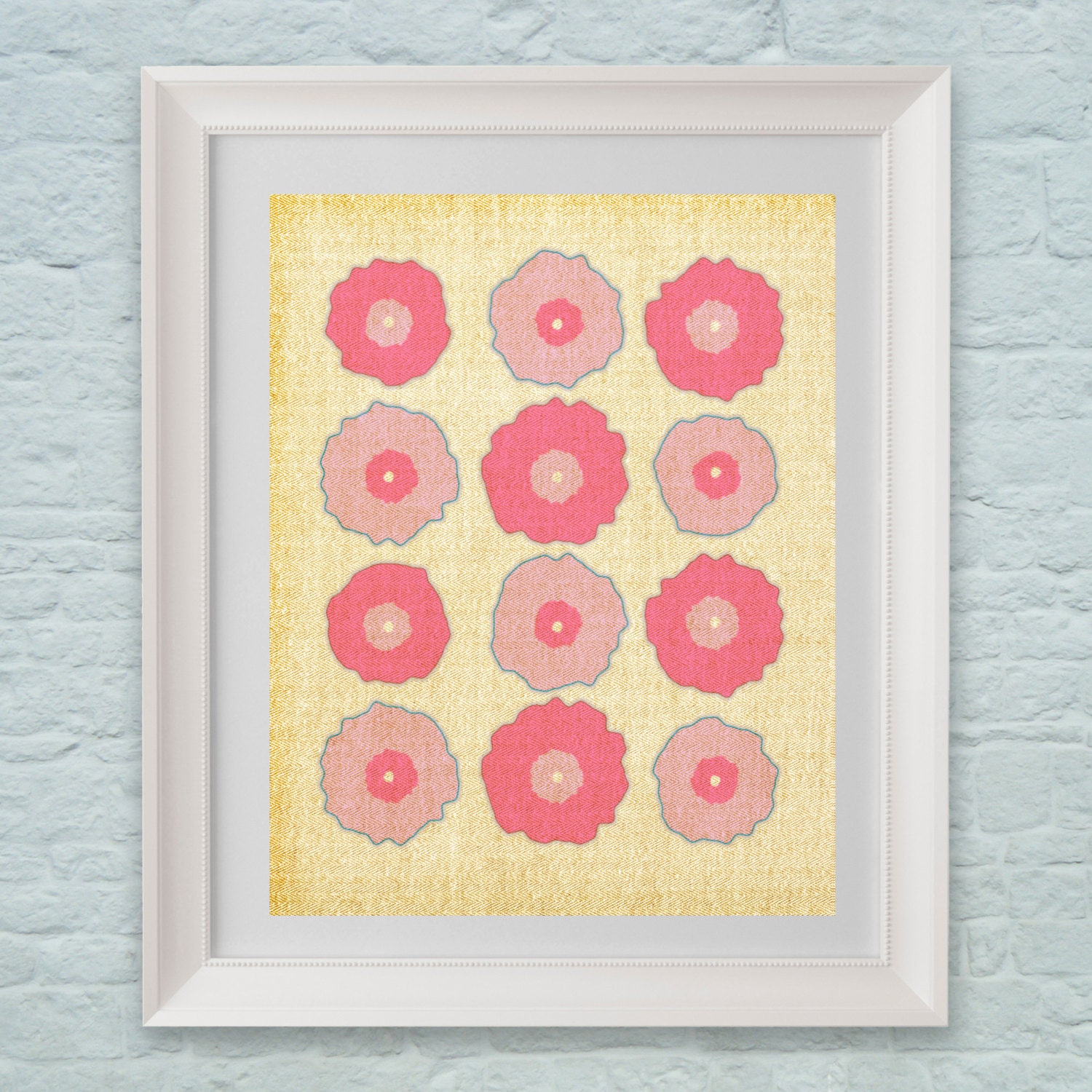 Digital Art Print Flowers - Etsy