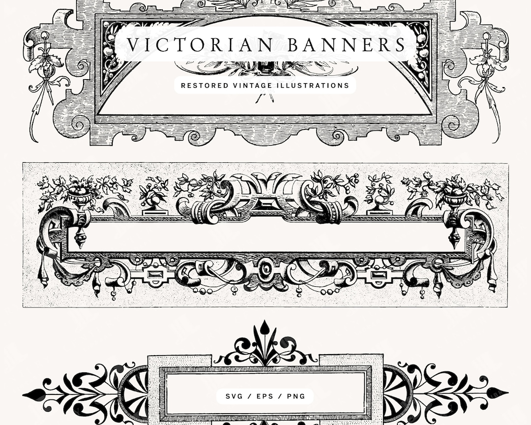 Vintage Vector Label Templates and Design Assets in PNG, SVG, and EPS ...