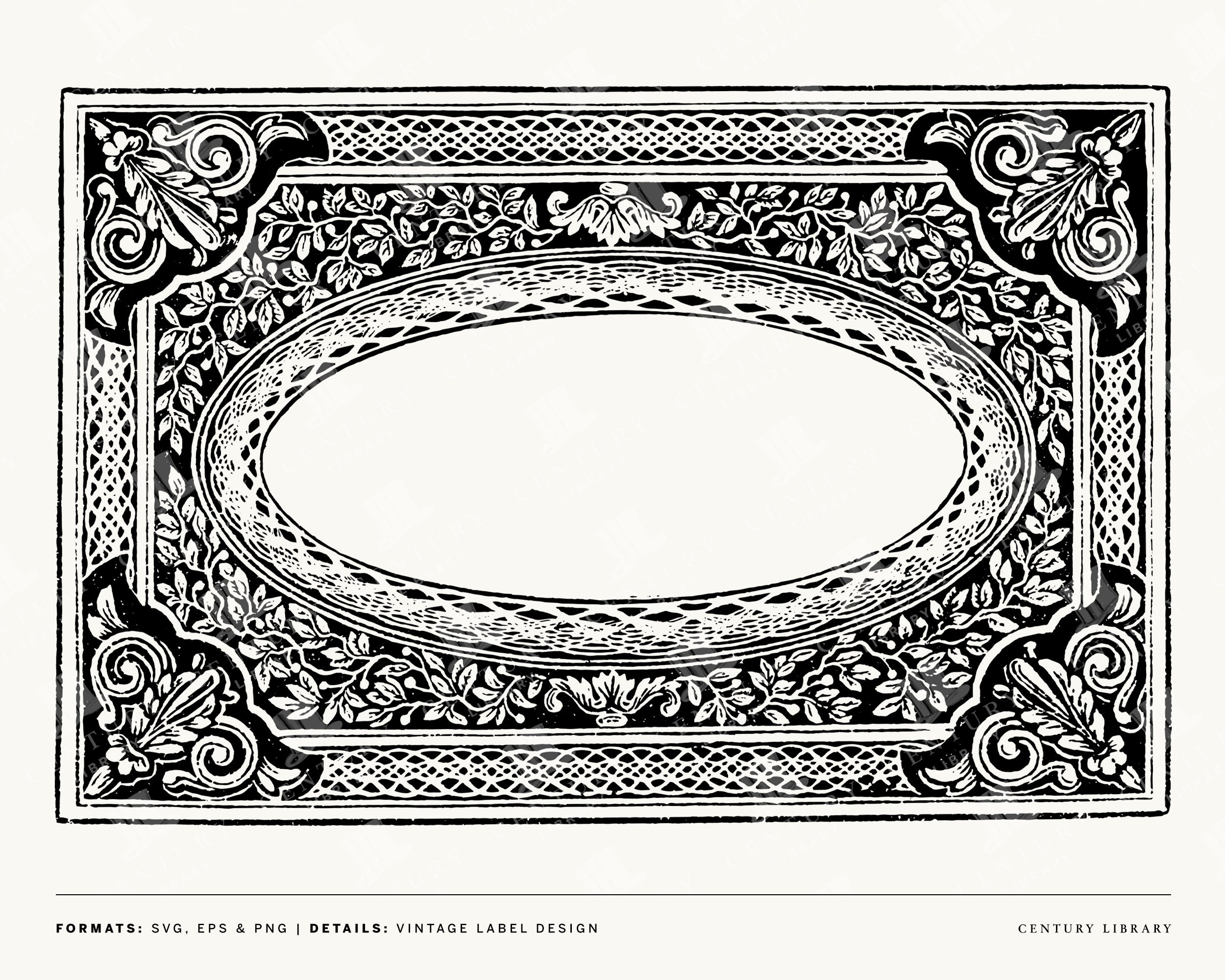 Vintage Label and Logo Template Designs in SVG, PNG, and EPS Image ...