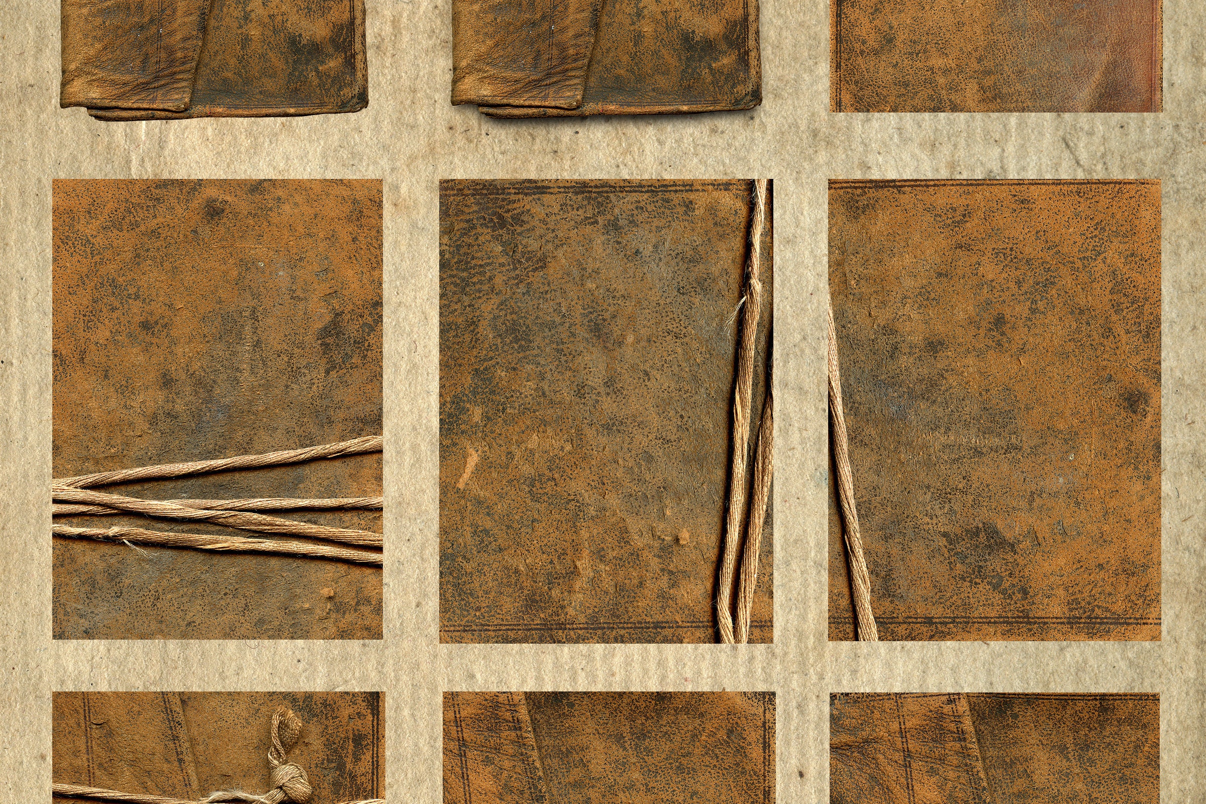 94 Vintage Leather & Paper Textures super High Resolution Textured JPG ...