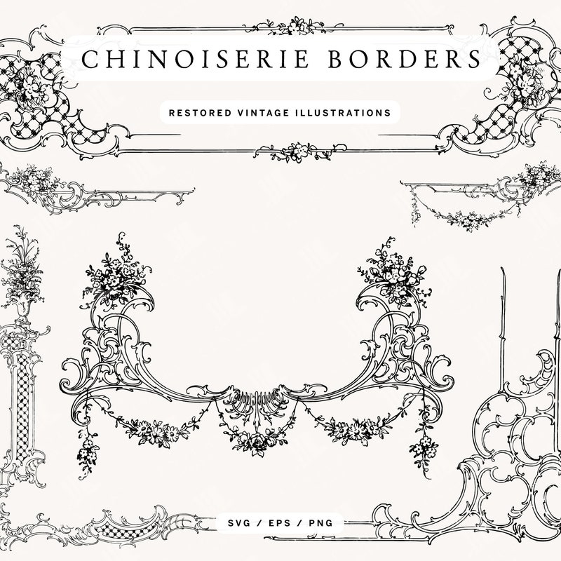 French Border - Etsy