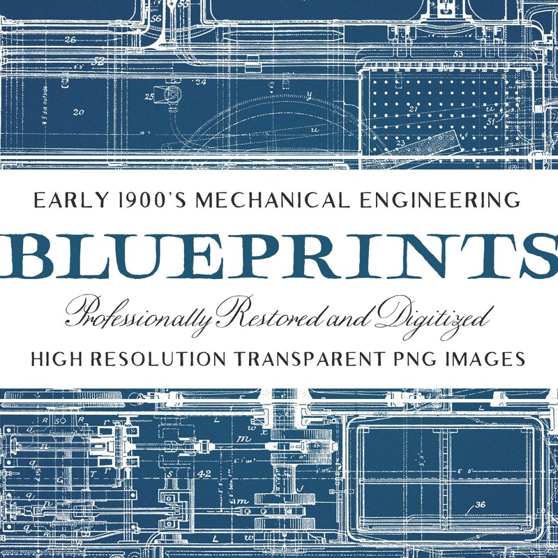 Blueprint - Etsy