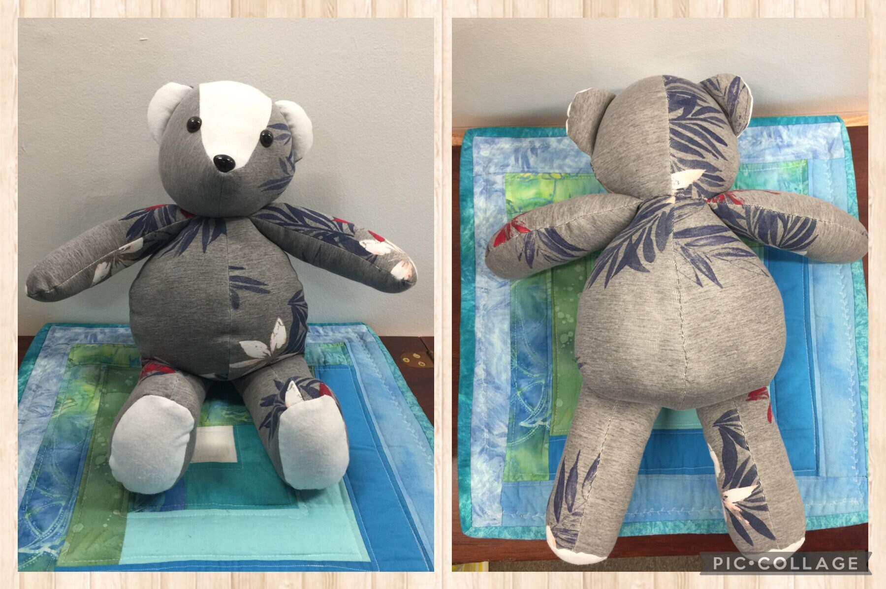 Memory Bear / Bears Made From Shirts / Keepsake Bear / Grief Bear ...