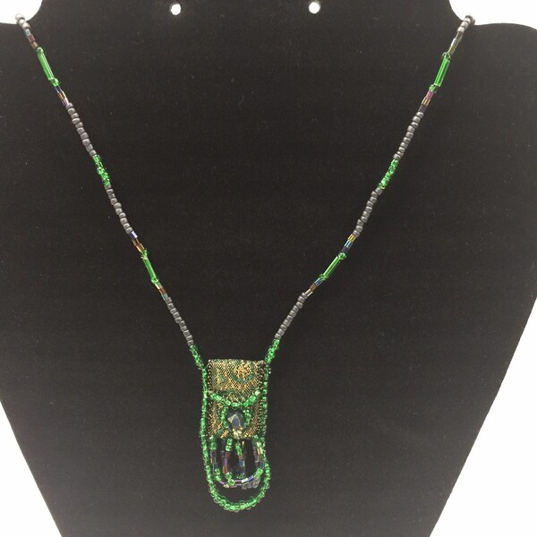 Beaded Amulet - Etsy