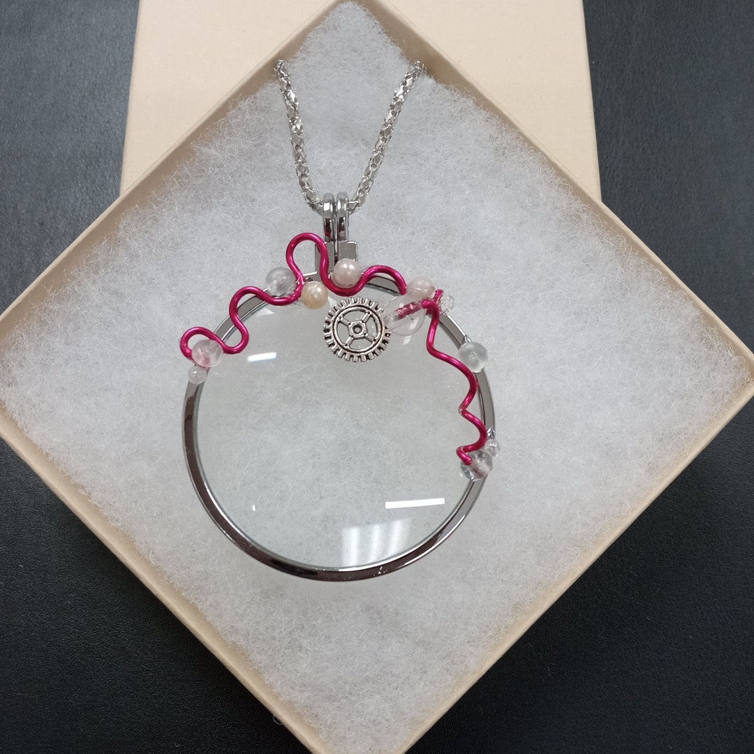 Magnifying Glass Necklace, Science Fiction, Industrial, Monocle ...