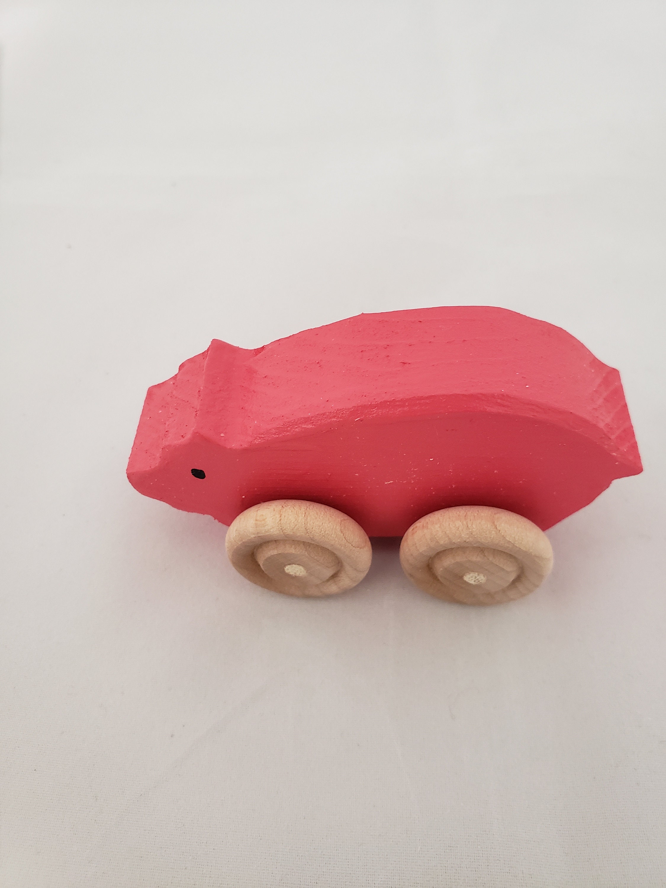 Mini Animal Cars Made From Solid Wood (six Pack) - Etsy