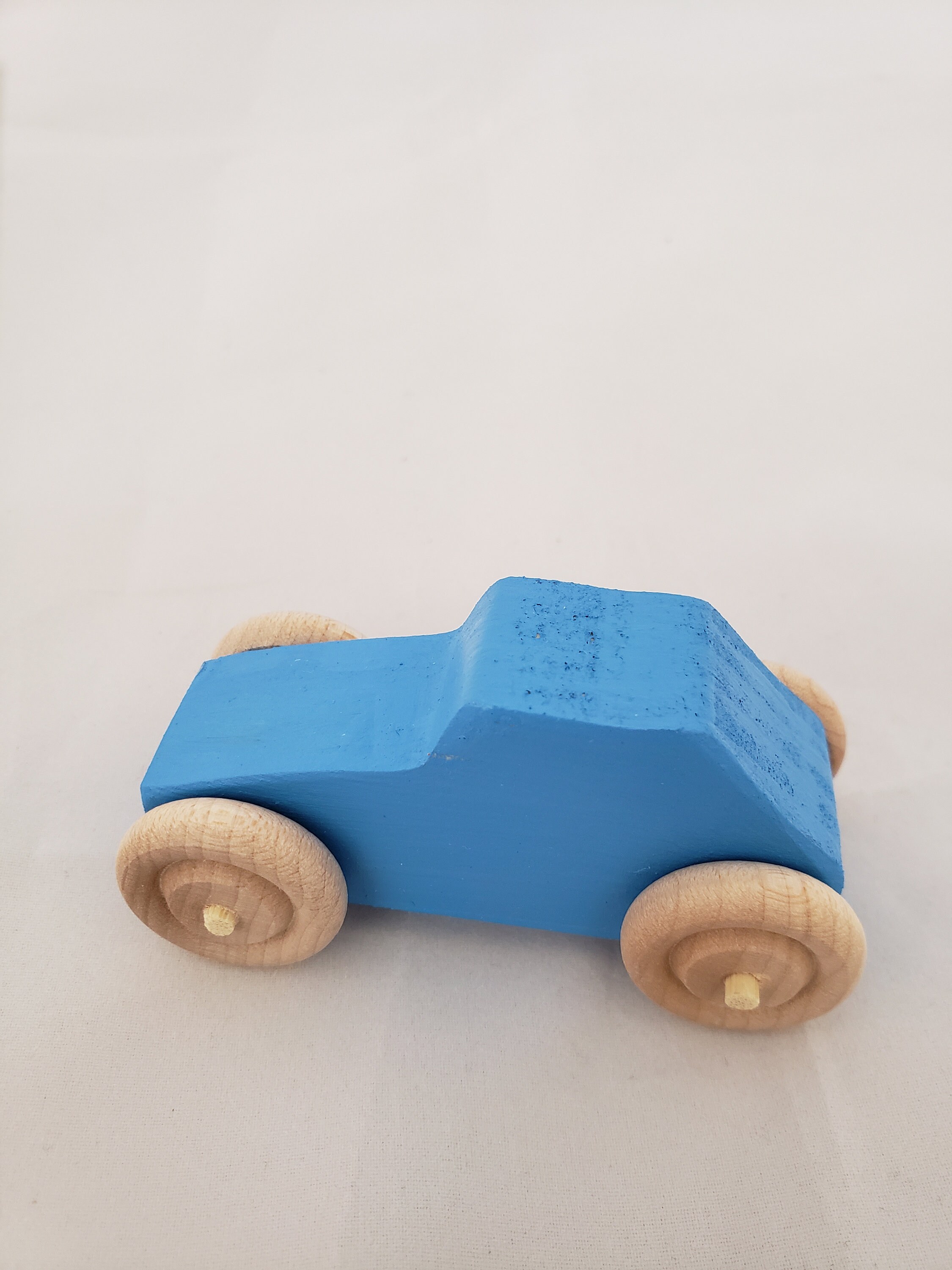 Mini Cars With Wheels Made From Solid Wood Includes 6 Different Cars - Etsy