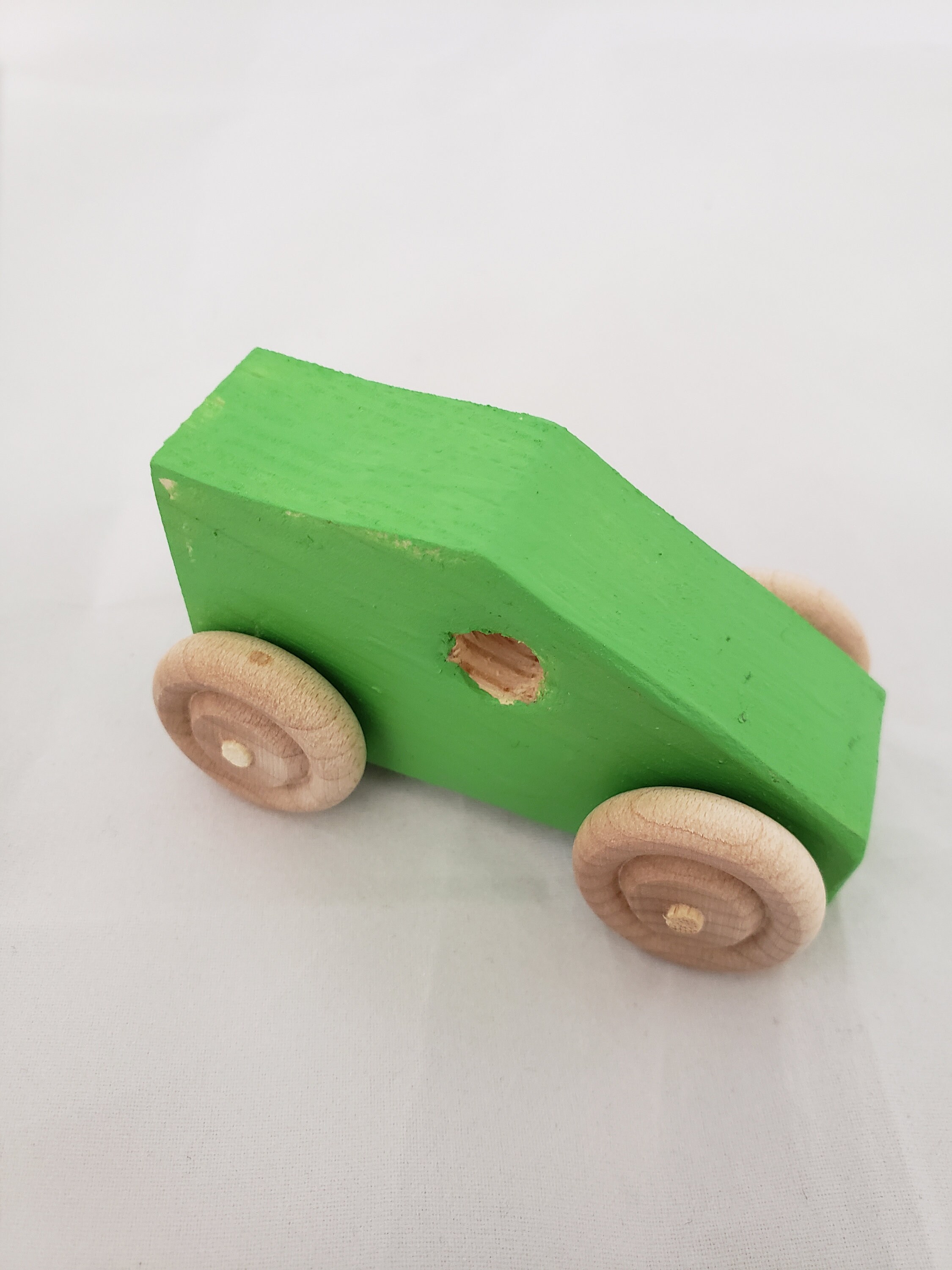 Mini Cars With Wheels Made From Solid Wood Includes 6 Different Cars - Etsy