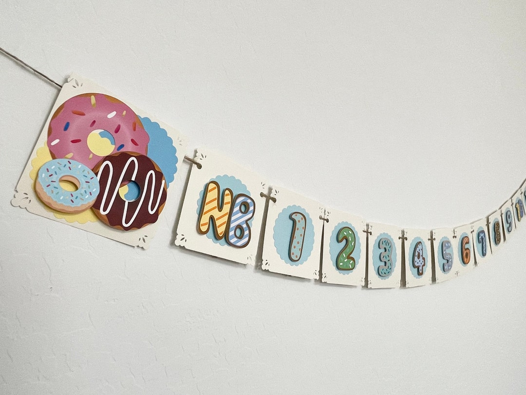 Donut Photo Banner, Donut Picture Banner, Donut Monthly Photo Banner ...