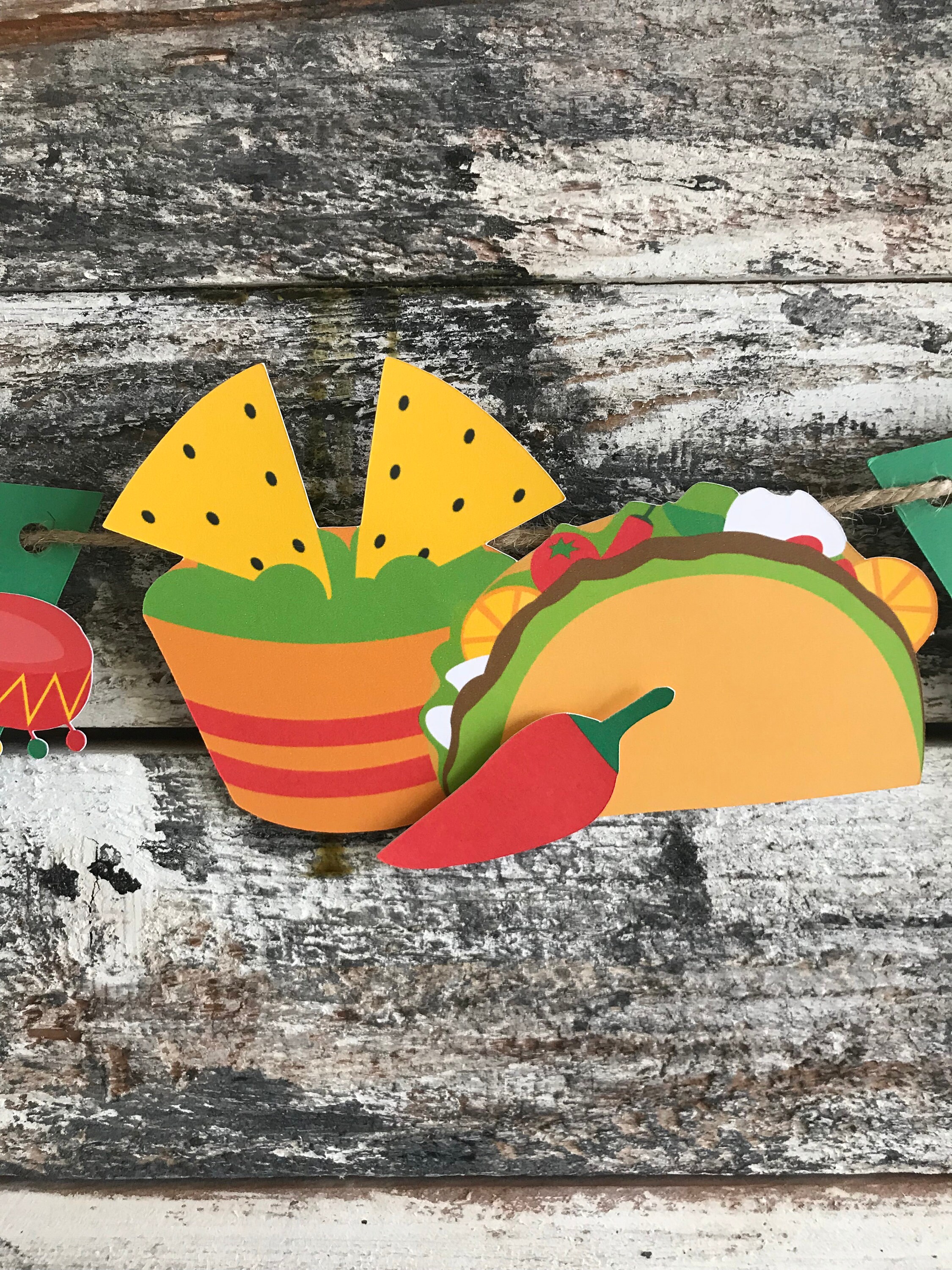 Taco bar banner Mexican party Mexican theme banners taco | Etsy