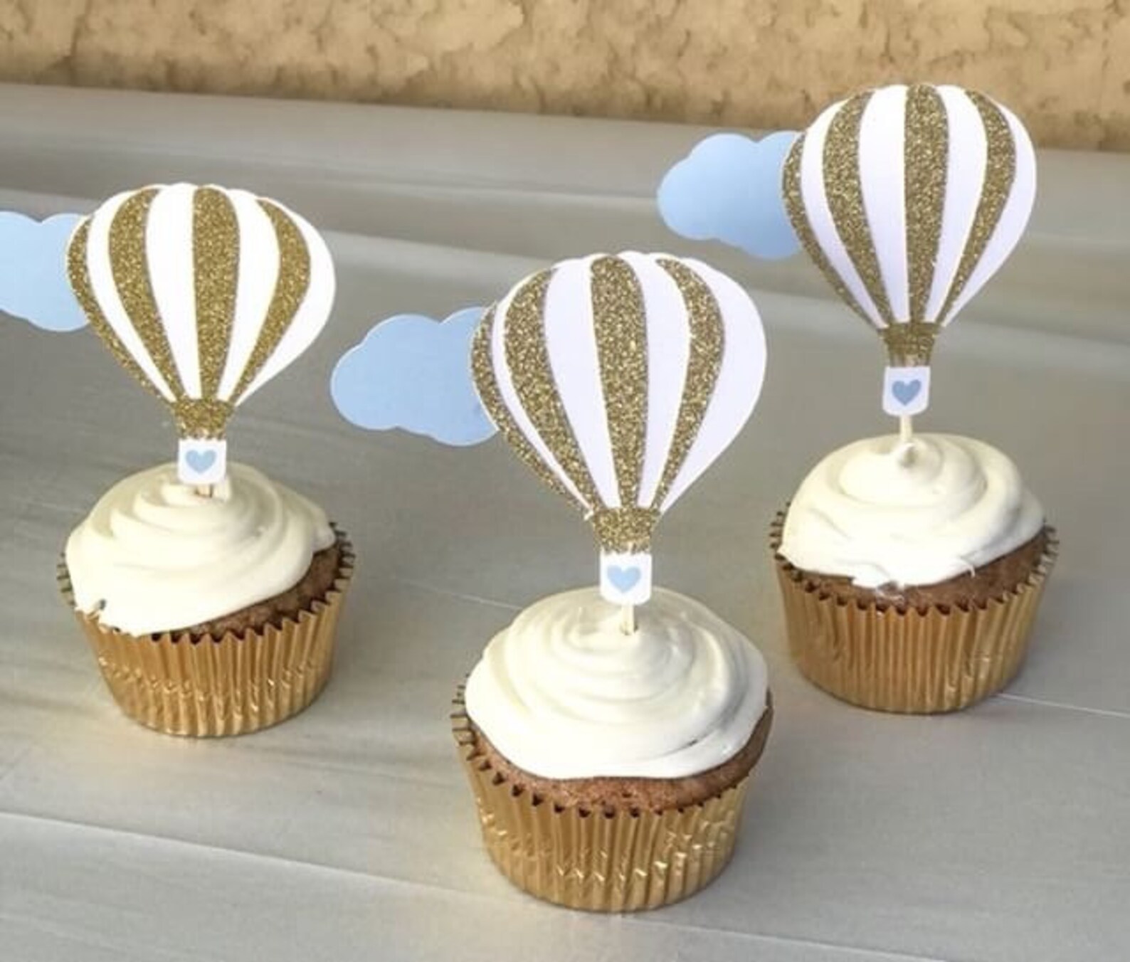 Hot Air Balloon Cake Topper Adventures Cake Topper Hot Air - Etsy