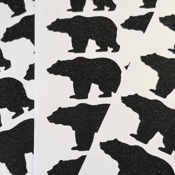 Black Bear Stickers - Etsy