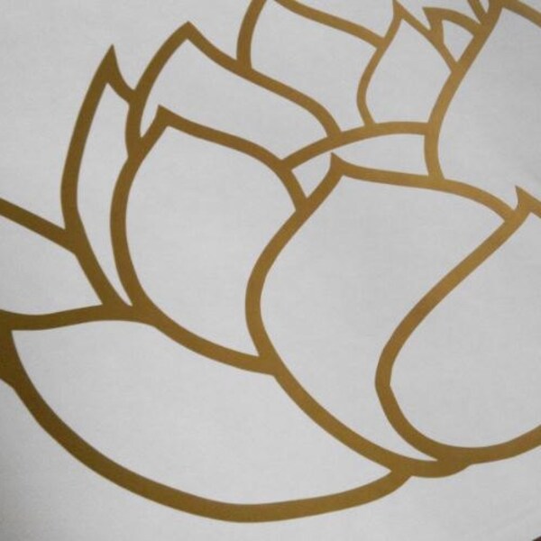 Lotus Decal - Etsy