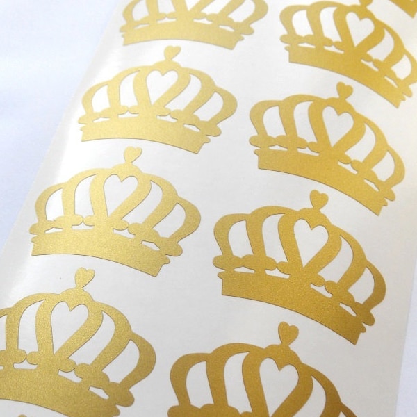 Crown Stickers - Etsy