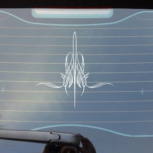 Pinstripe Decals, Motorcycle Helmet Decal, Car Bumper Decal, Window ...