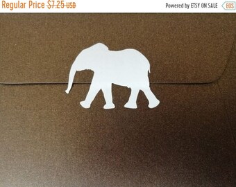 30 gold elephant stickers elephant wall decal safari theme | Etsy