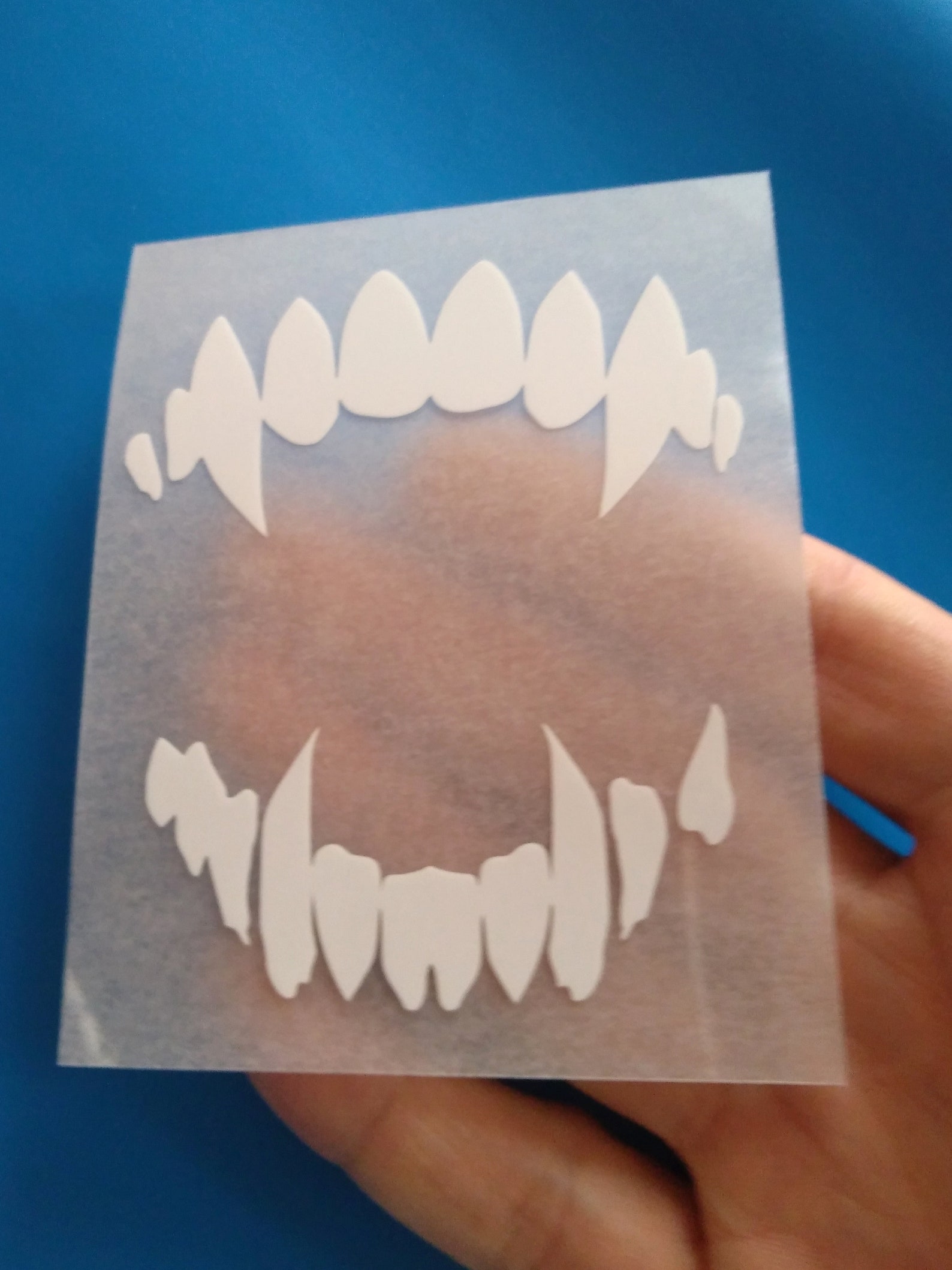 Halloween Iron on for a Face Mask, Custom Diy Face Mask Applique ...