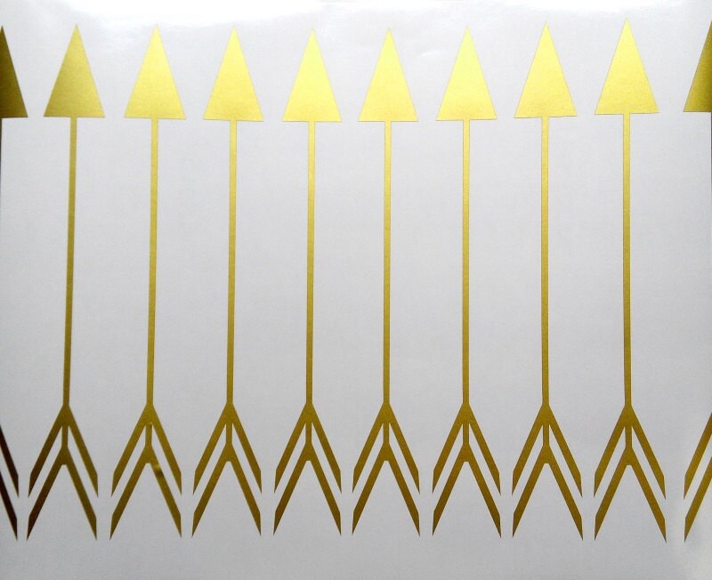10 Arrow Stickers, Arrow Decal, Arrow Nursery Decal, Arrows Wallpaper ...