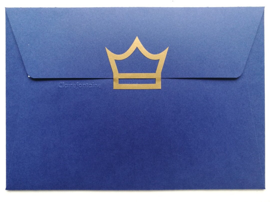 20 Prince Crown Stickers, Envelope Stickers, Birthday Envelope Seals ...