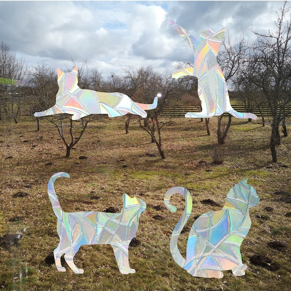 Cat Suncatcher - Etsy