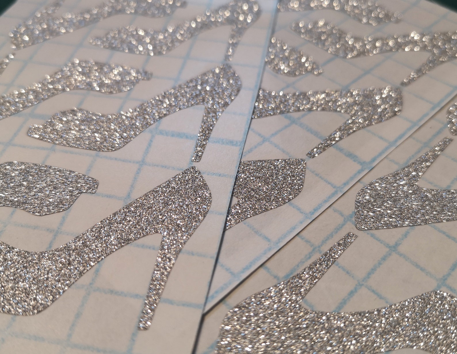 20 Glitter High Heels Stickers Wedding Party Decor Envelope | Etsy