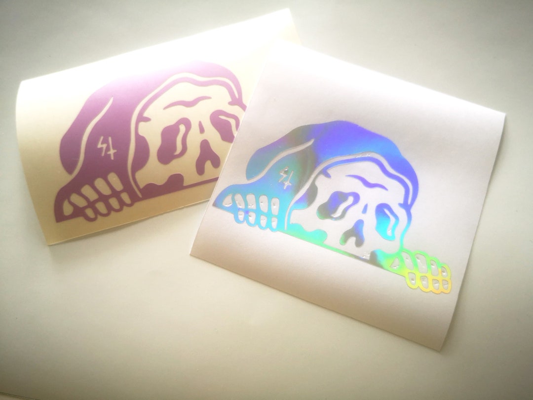 Grim Reaper Decal, Car Mirror Sticker, Removable Vinyl Decal for Car ...