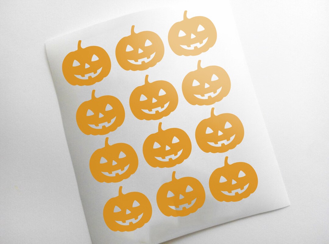 Pumpkin Sticker Sheet, 24 Pcs of Halloween Stickers, Decoration for ...