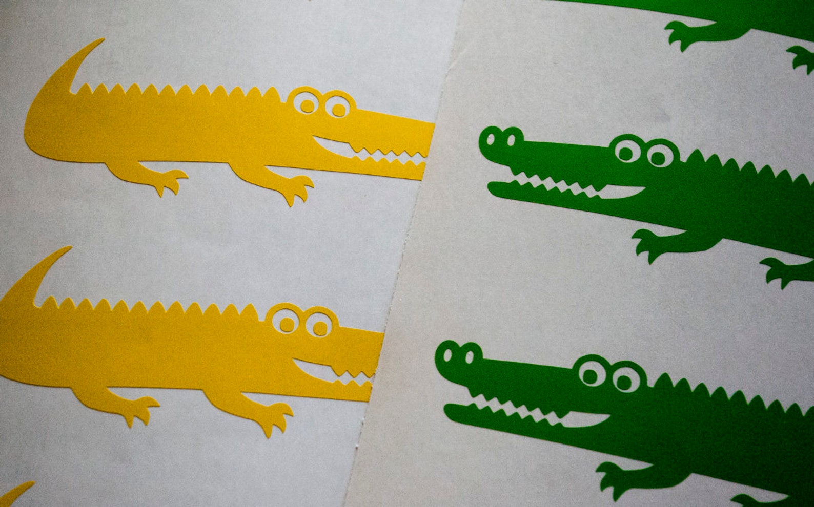 10 Crocodile Wall Stickers Crocodile Nursery Decals Nursery | Etsy