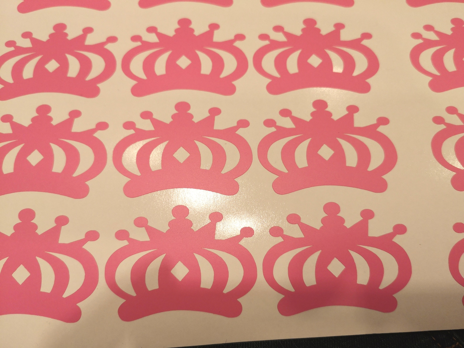 20 Gold Crown Stickers, Vinyl Stickers, Gold Envelope Seals, Princess ...