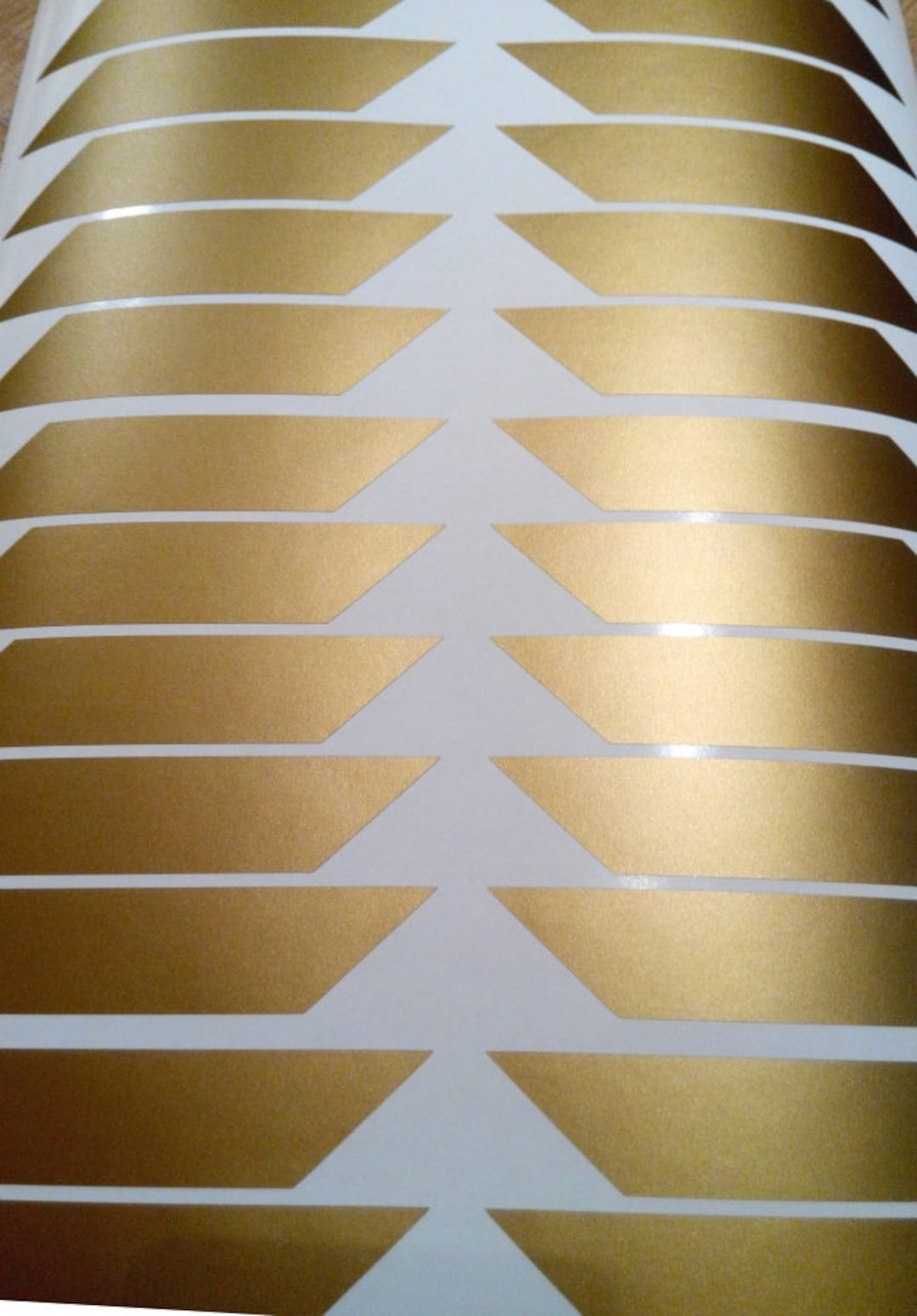 40 Herringbone Decals, 5'' Nursery Chevron Decals, Vinyl Wall Sticker ...