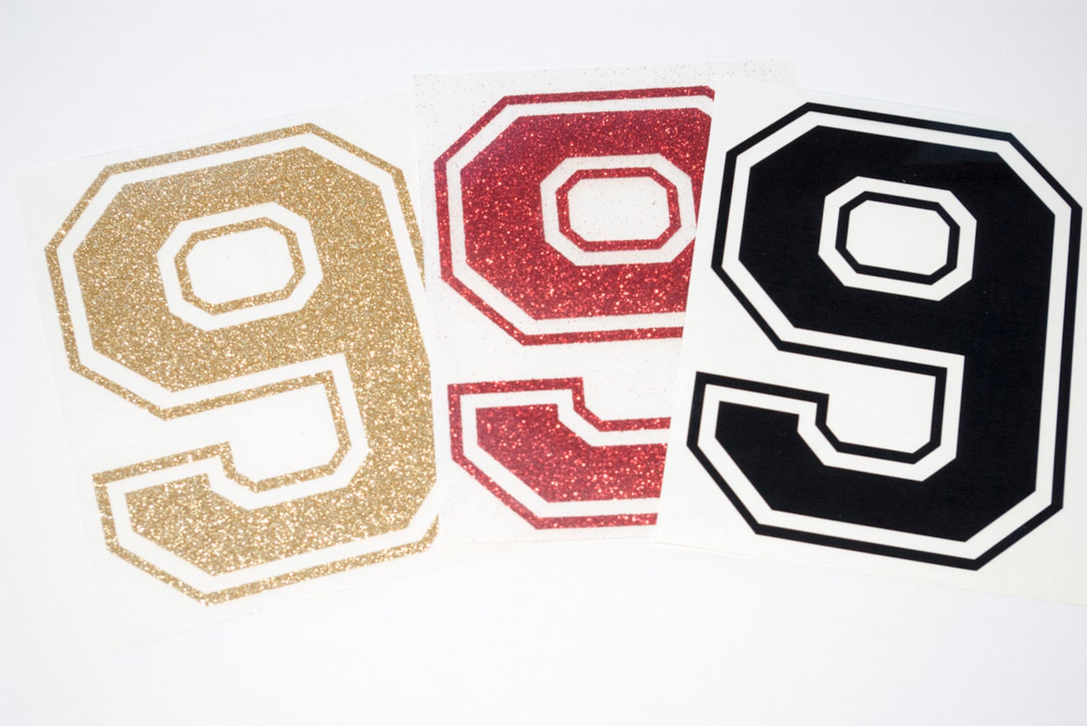 Iron on Varsity Number, Glitter Iron on Vinyl, Shirt Design, Diy Heat ...