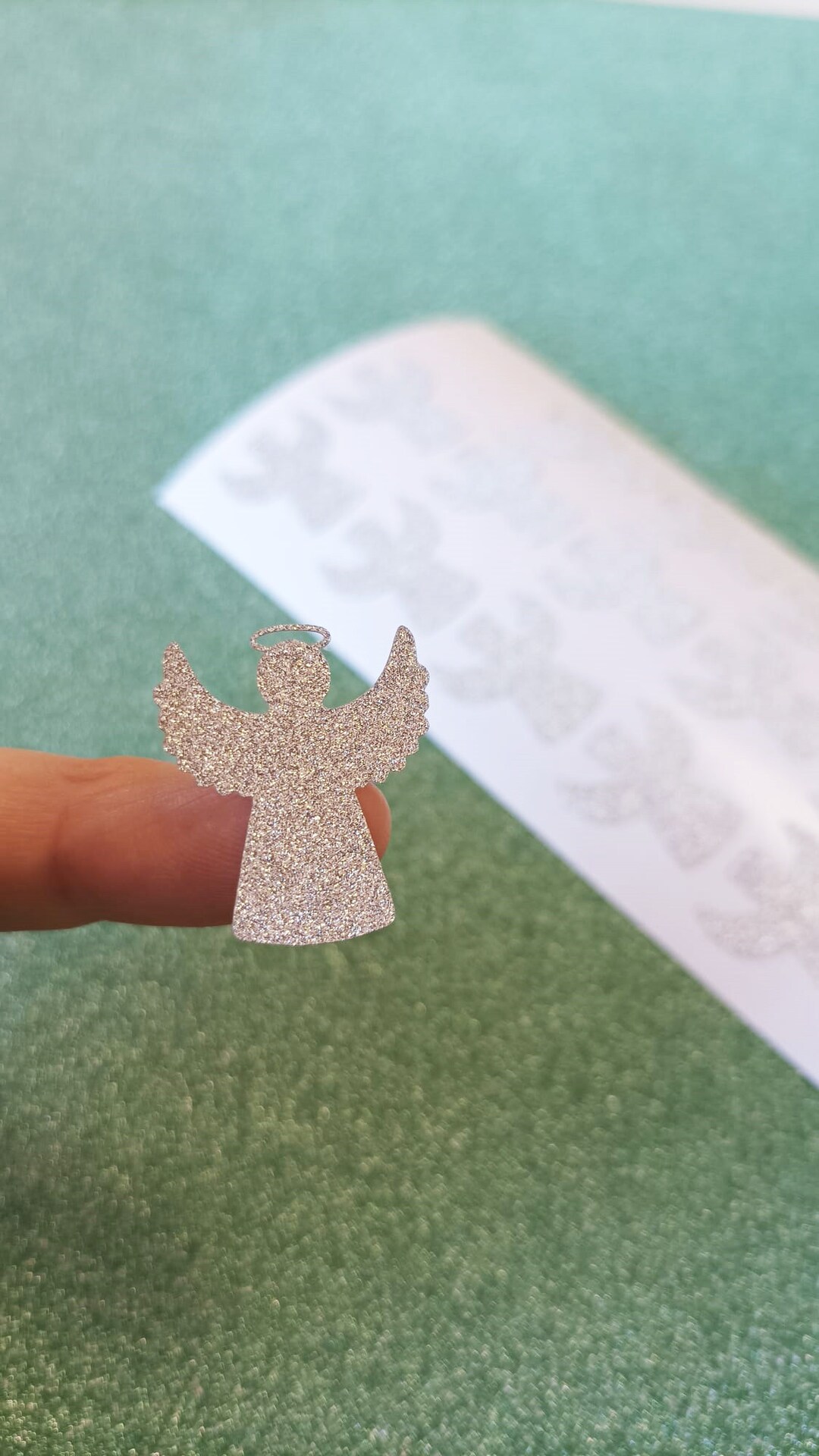 30pcs Angel Glitter Sticker Bundle, Set of 30 Sparkly Angel Stickers ...