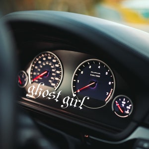 Ghost Girl Car Windshield Decal, Kanji Bumper Sticker, Cool Jdm Decals ...