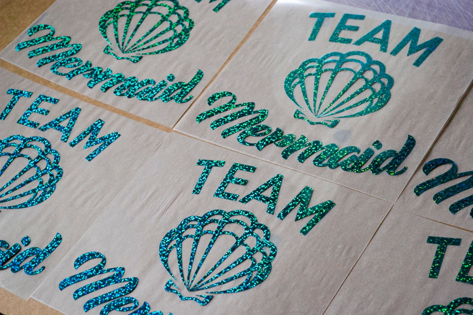 TEAM Mermaid Patch Iron on Shirt Design Diy Heat Transfer | Etsy