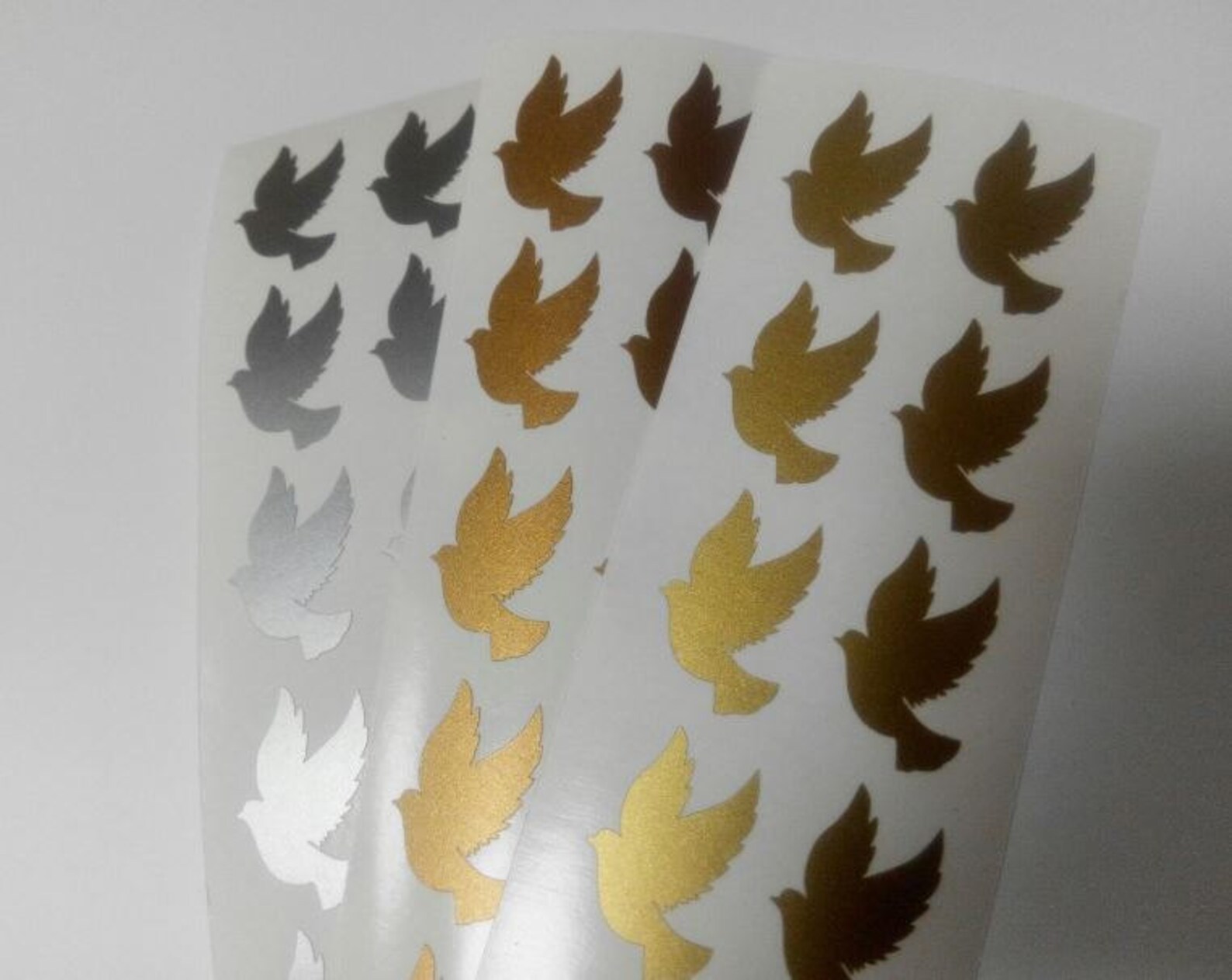 20 baptism favors dove stickers Christmas Envelope Seals | Etsy