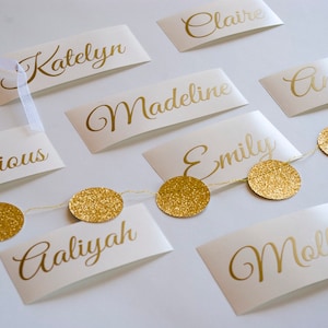 Custom Gold Name Sticker, Wedding Invitation Seals, Personalized Name ...