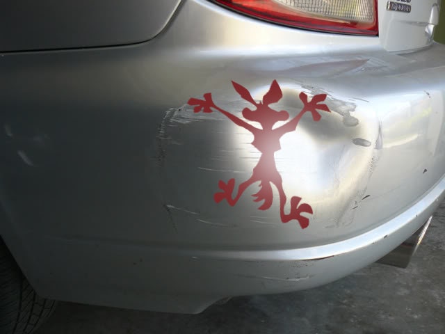 Car Bumper Sticker Coyote Decal Funny Bumper Sticker Car - Etsy