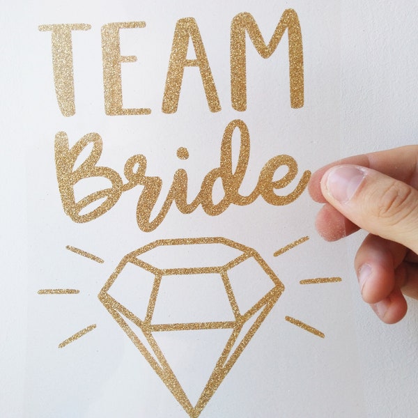 Bride Iron On Etsy