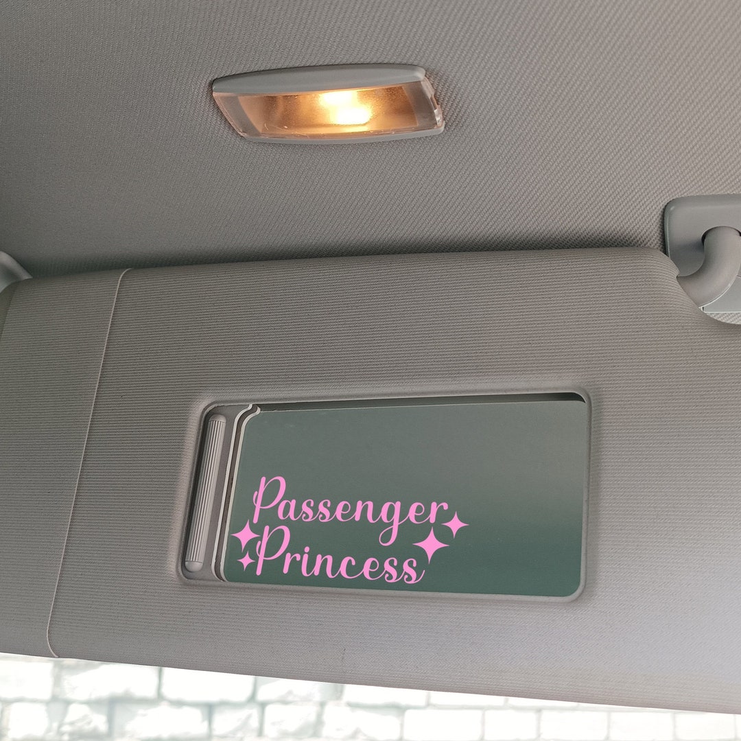 Cute Passanger Princess Mirror Decal, Hot Girl Sticker, Fancy Car ...