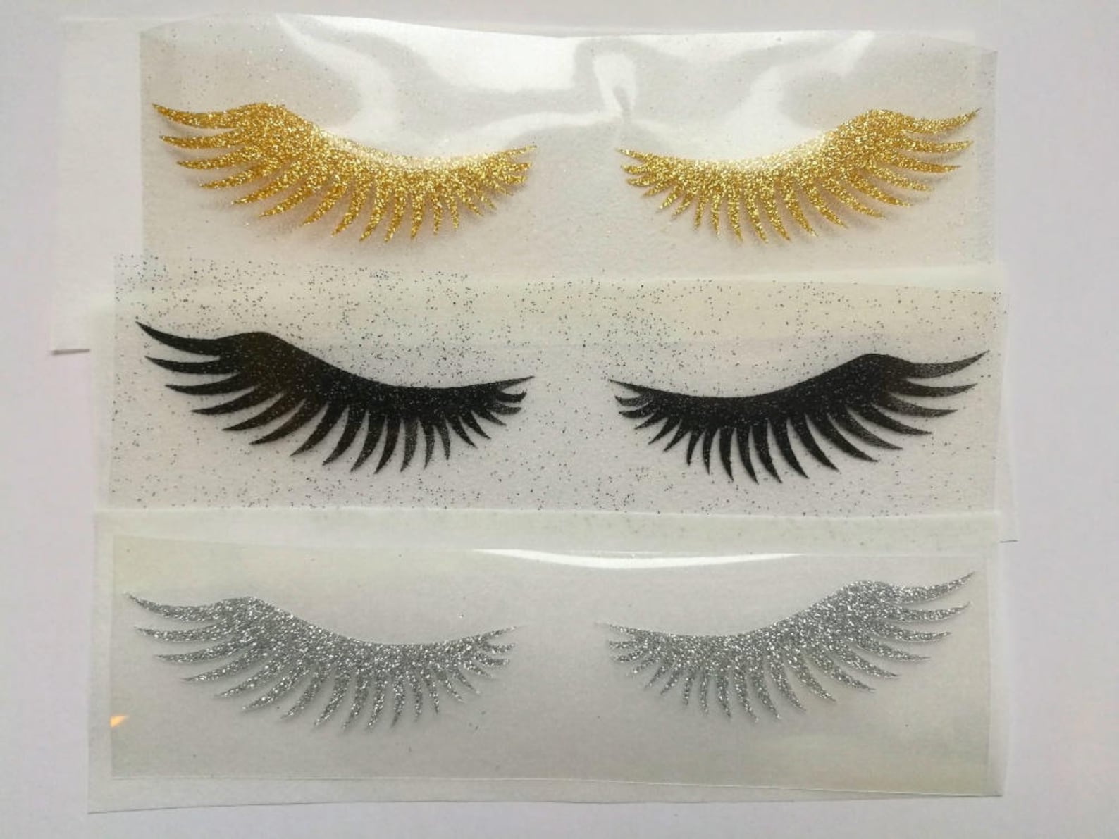 Eyelash Iron On, Eyelash Applique, Glitter Eyelash Patch, Eyelashes Diy ...