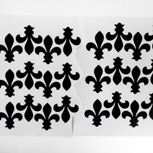 25 Fleur De Lis Party Stickers, Vinyl Stickers, Decal Stickers, DIY ...