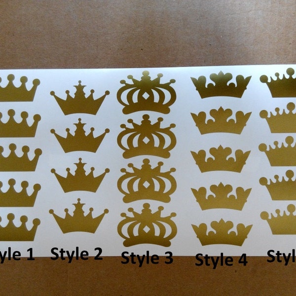 Crown Stickers - Etsy